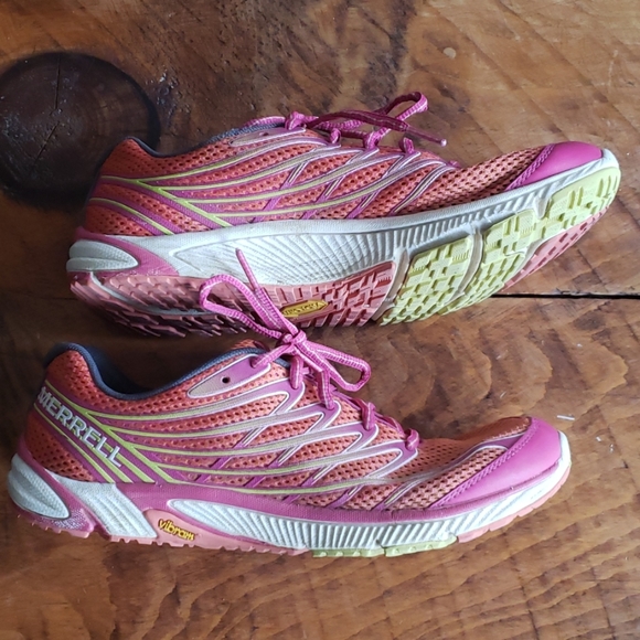Merrell | Shoes | Merrell Hiking Sneakers Pink | Poshmark